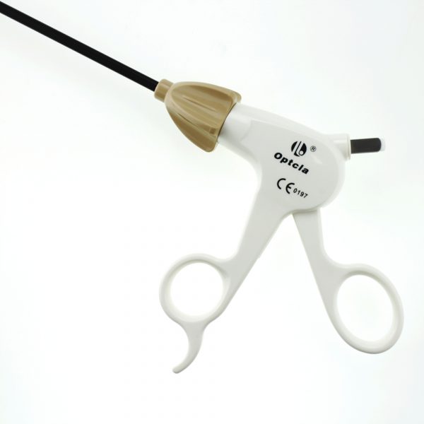 Pinza bipolar Maryland curva (desechable) – Dolphin Medical